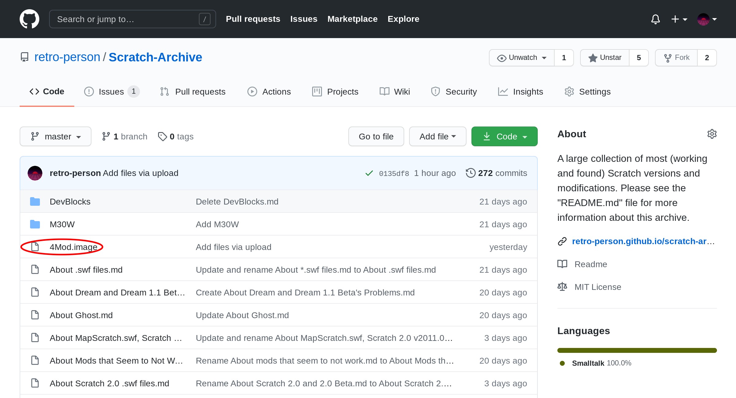 The Ultimate Scratch Mod Gallery! If you want mods, come here! If you ...