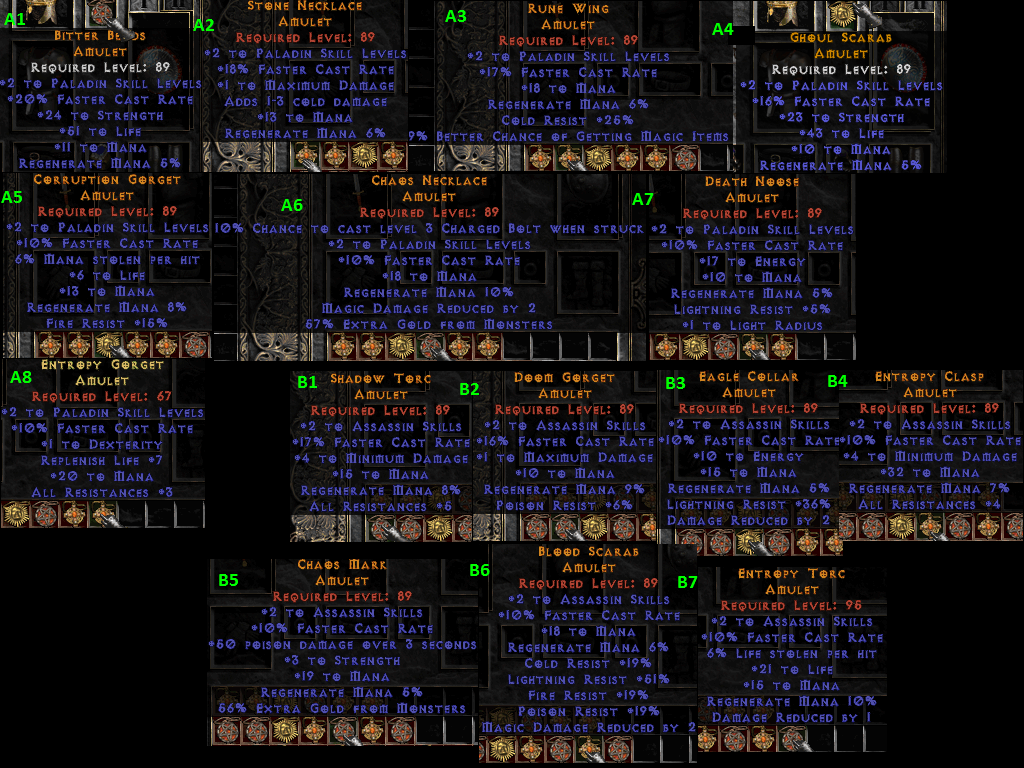 Fcr Amulets - Topic - d2jsp