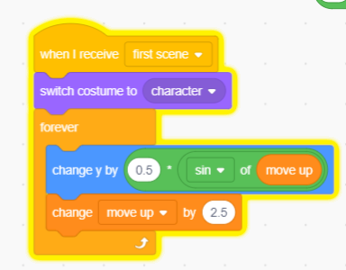 Why does my sprite move up but sometimes moves down? - Discuss Scratch