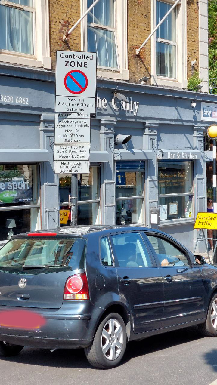 Islington PCN - Zone N - Contravention 01