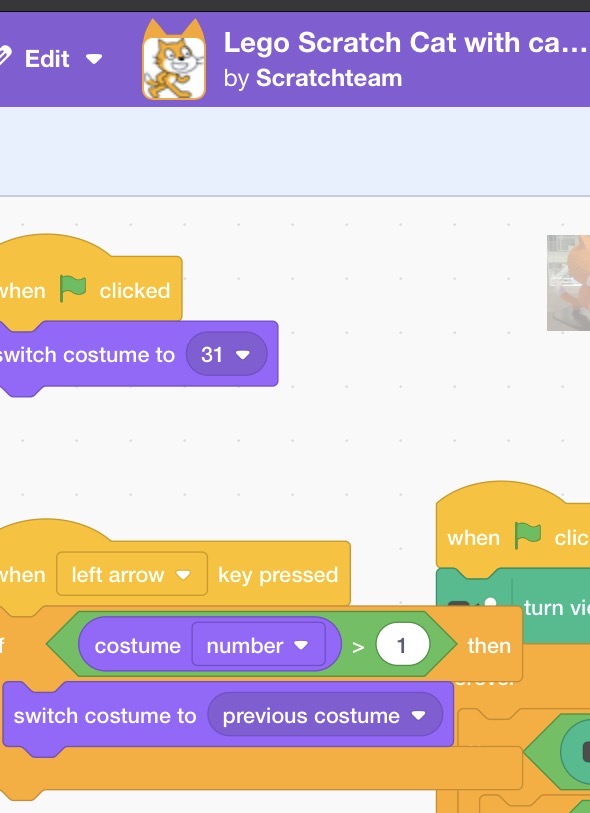 Have you guys seen a previous costume block? - Discuss Scratch