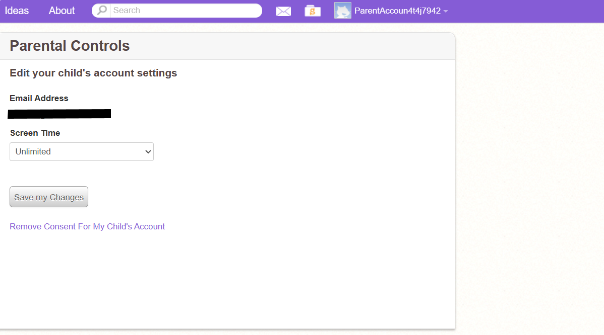 Parental controls - Discuss Scratch