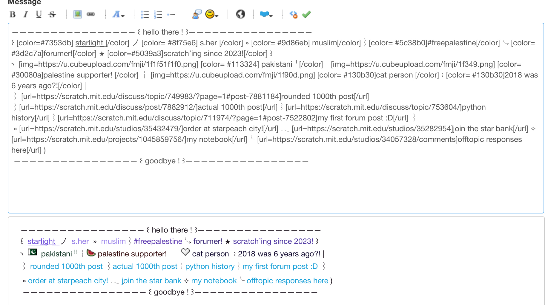 Why is my signature getting cut off? - Discuss Scratch
