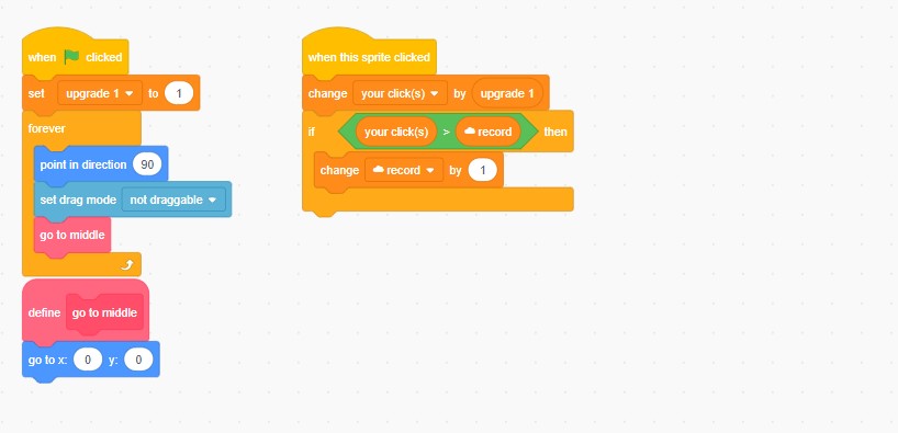 I need help with upgrades in my game. - Discuss Scratch