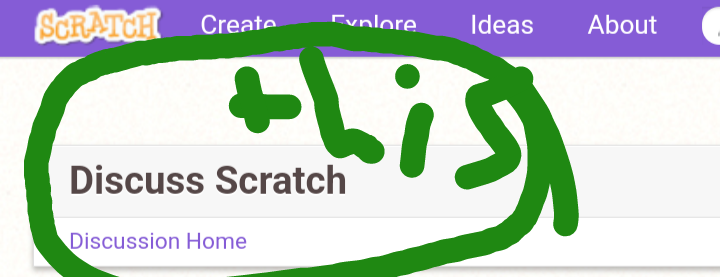 Change the Discuss bars to green and white - Discuss Scratch