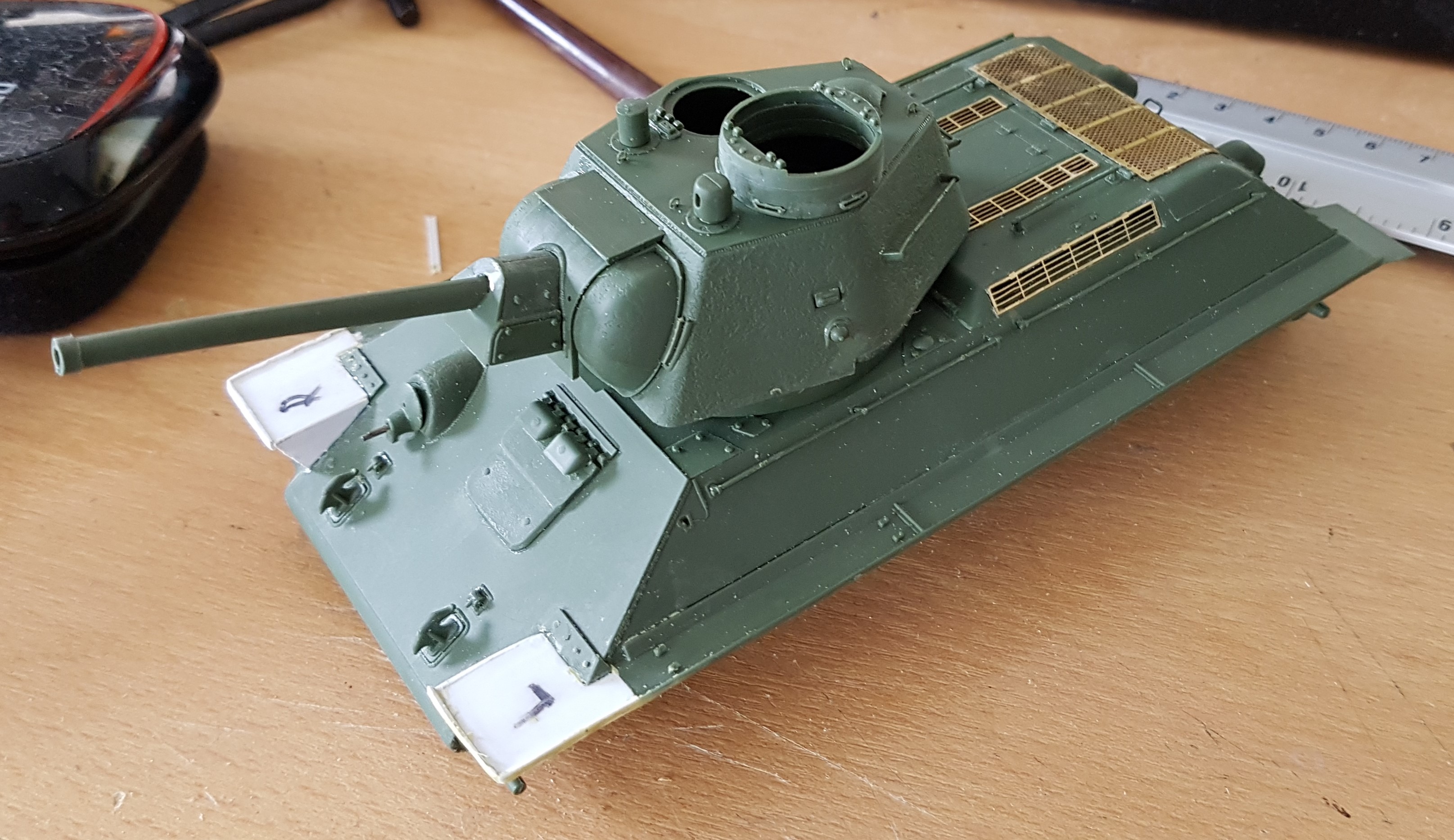 ICM T-34/76 - Building a Finnish T-34 - International Scale Modeller