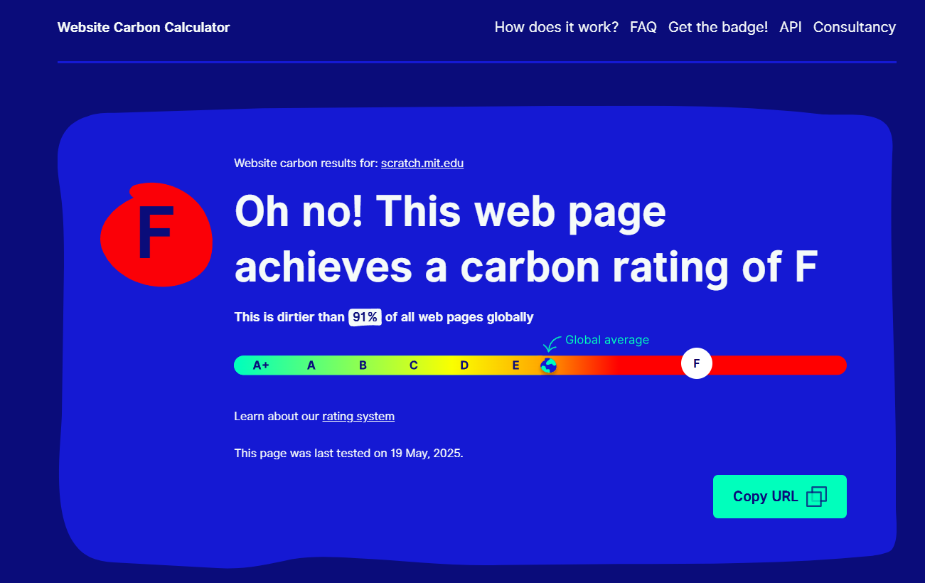 Why does scratch use so much carbon? - Discuss Scratch