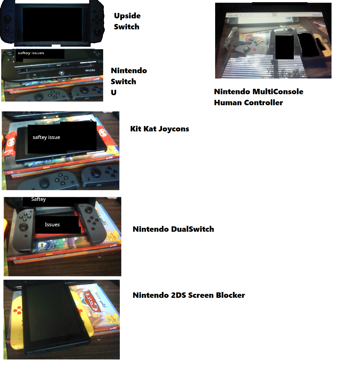 Silly Homemade Nintendo Switch Models - Discuss Scratch