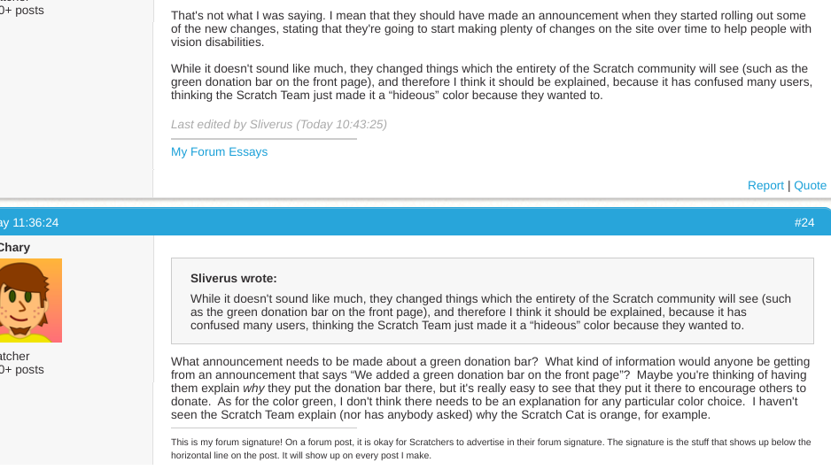Signature divider length varying? - Discuss Scratch