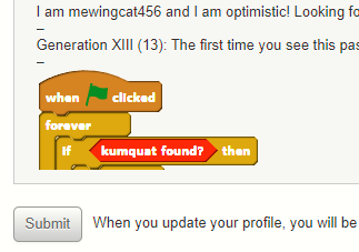 Bold blocks while changing your signature - Discuss Scratch